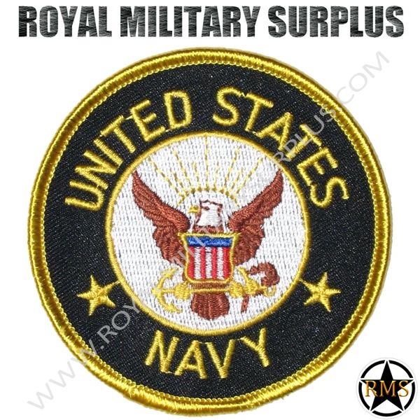 Patch - Round Emblema - US Navy Crest